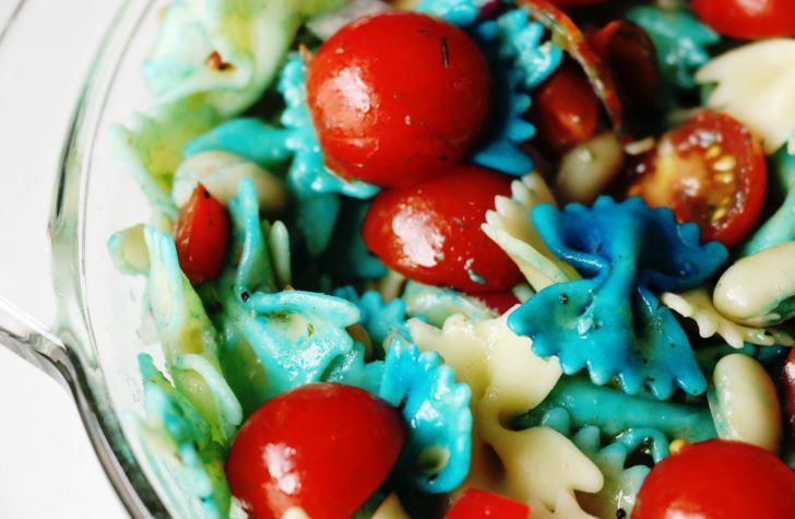 Red, White & Blue Firecracker Pasta Salad - Forkly