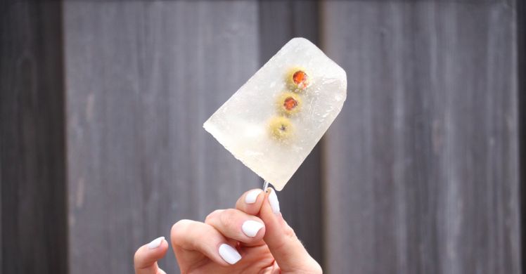 Dirty Martini Popsicles - Forkly