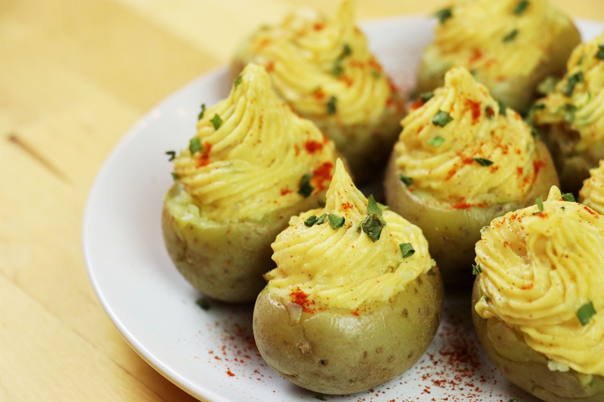 Vegan Deviled Potatoes - Forkly