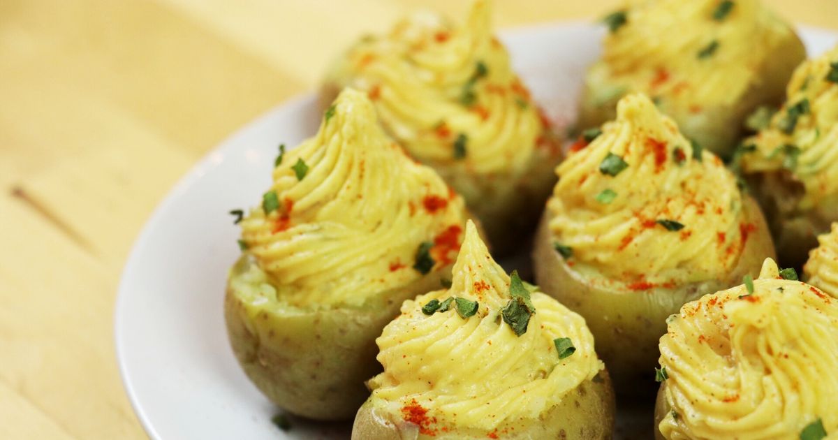 Vegan Deviled Potatoes - Forkly