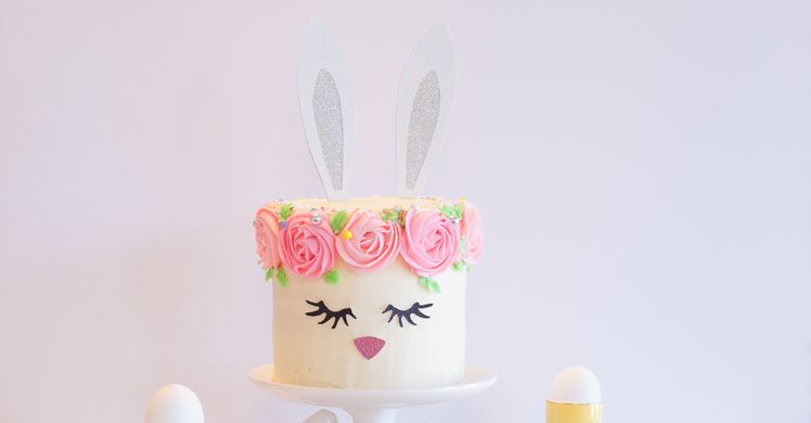 Hoppingly Cute Easter Bunny Cake - Forkly