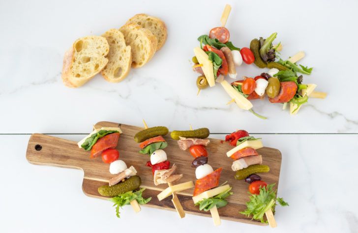 Quick and Easy Party-Pleasing Charcuterie Kabobs - Forkly