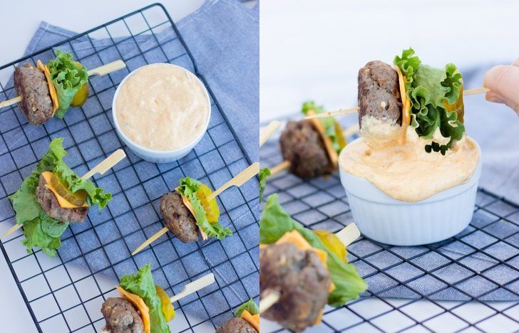 Easy Low-Carb (Keto) Big Mac Bites - Forkly