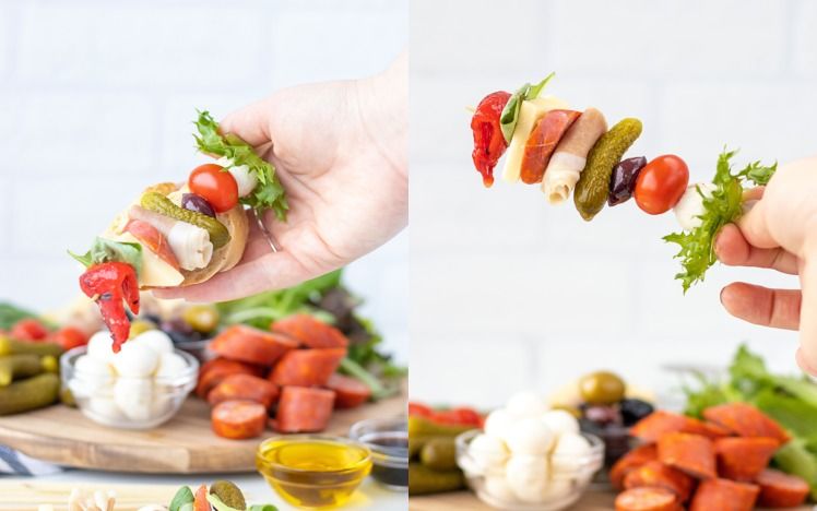 Quick and Easy Party-Pleasing Charcuterie Kabobs - Forkly