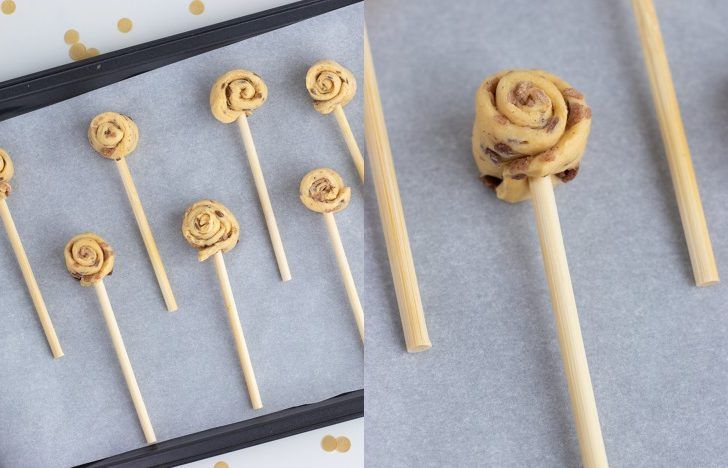 Super Simple Mini Cinnamon Bun Pops - Forkly