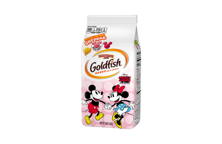 Mickey Mouse Goldfish Return With An All-New Minnie Cracker - Forkly