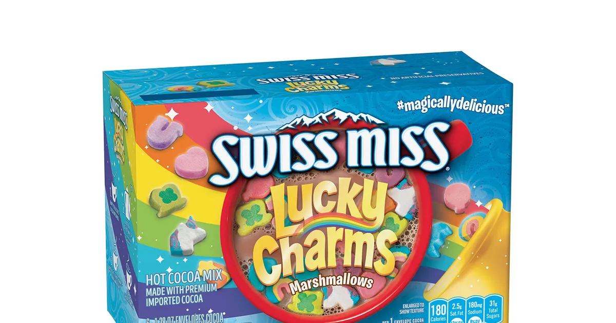 New Lucky Charms Hot Cocoa is Coming and It's Seriously Magical - Forkly