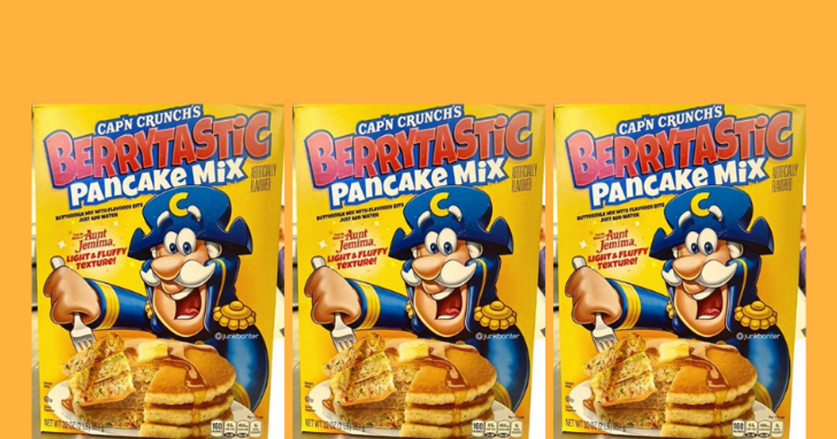 Cap'n Crunch Berrytastic Pancake Mix is Coming - Forkly
