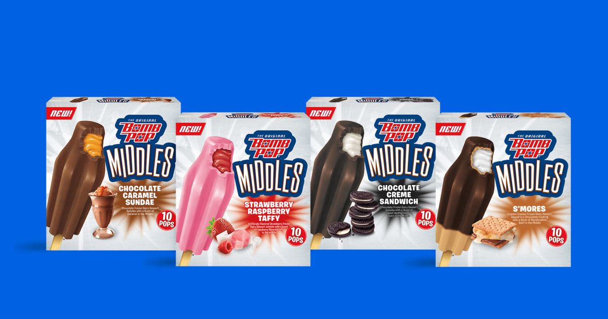 Bomb Pop Launches New 'Middles' Ice Cream Treats Just In Time For ...