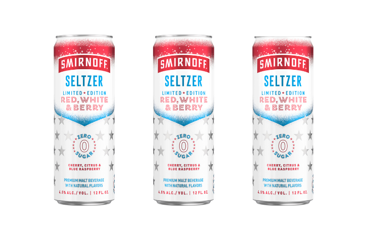 Smirnoff Unveils New Hard Smirnoff Seltzer Red, White, And Berry Just ...