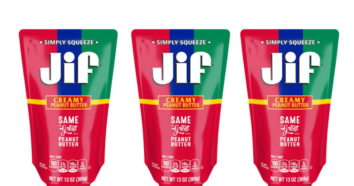 Jif Launches A New Squeezable Pouch, So You Can Put Peanut Butter On ...