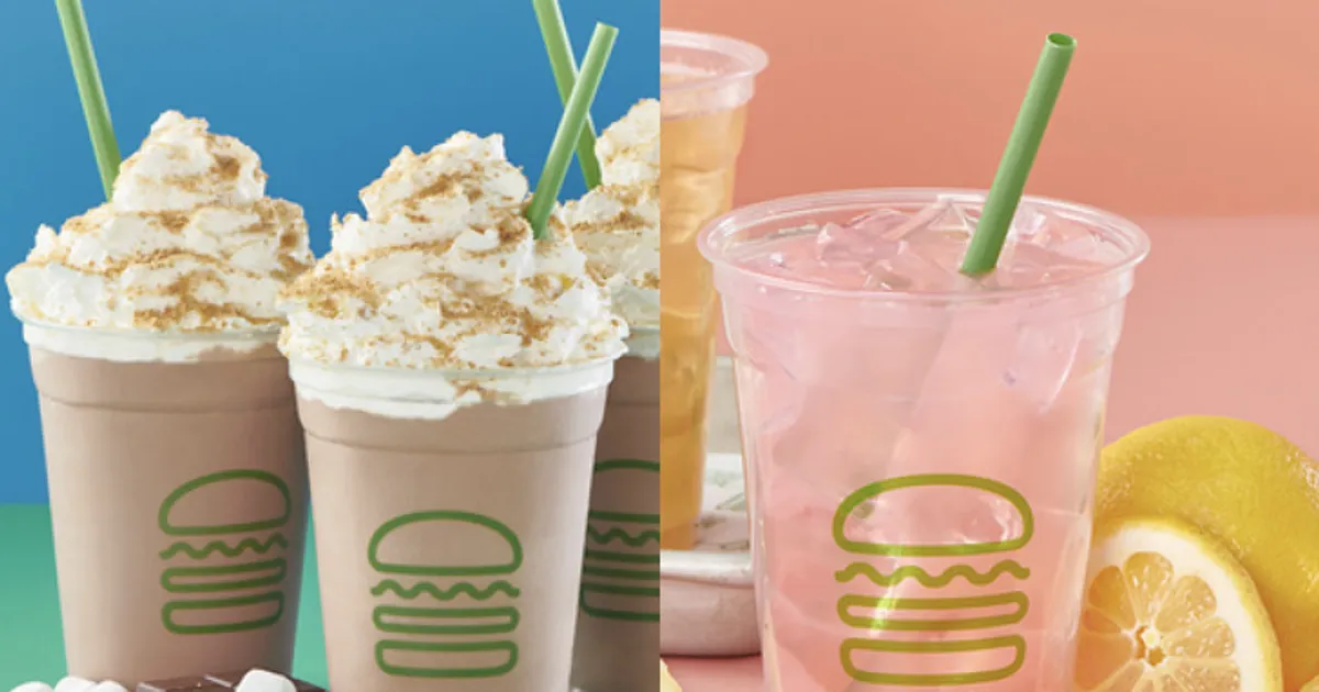 Shake Shack Launches New S'mores Shakes and Pink Lemonade Drinks To Its ...
